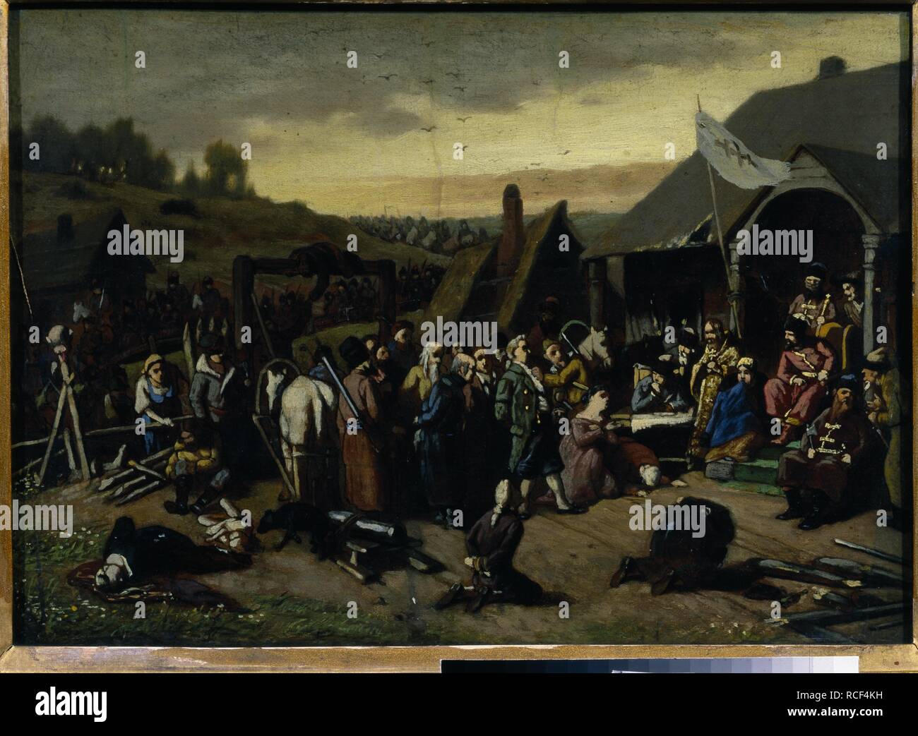 The Judgement of Pugachev. Museum: State Tretyakov Gallery, Moscow ...