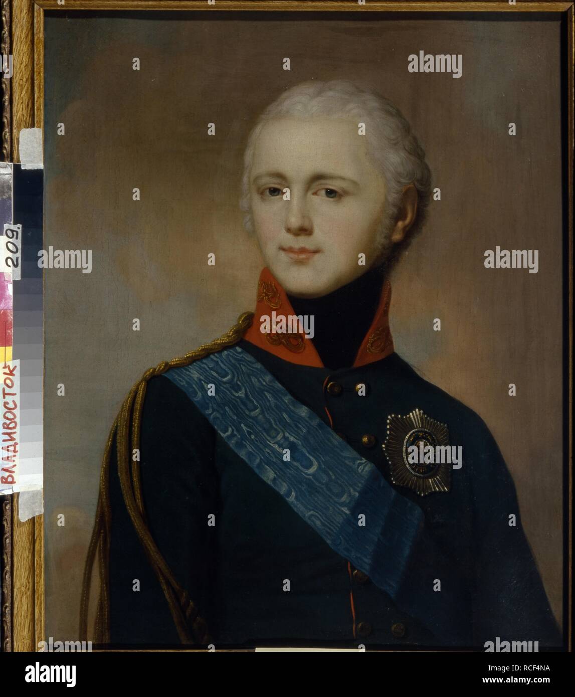 Portrait of Emperor Alexander I (1777-1825). Museum: Primorsk State Art ...