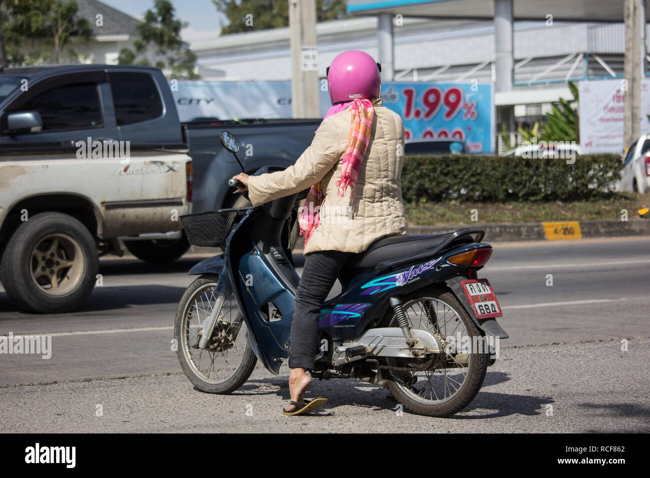 Honda wave motorbike hi-res stock photography and images - Alamy
