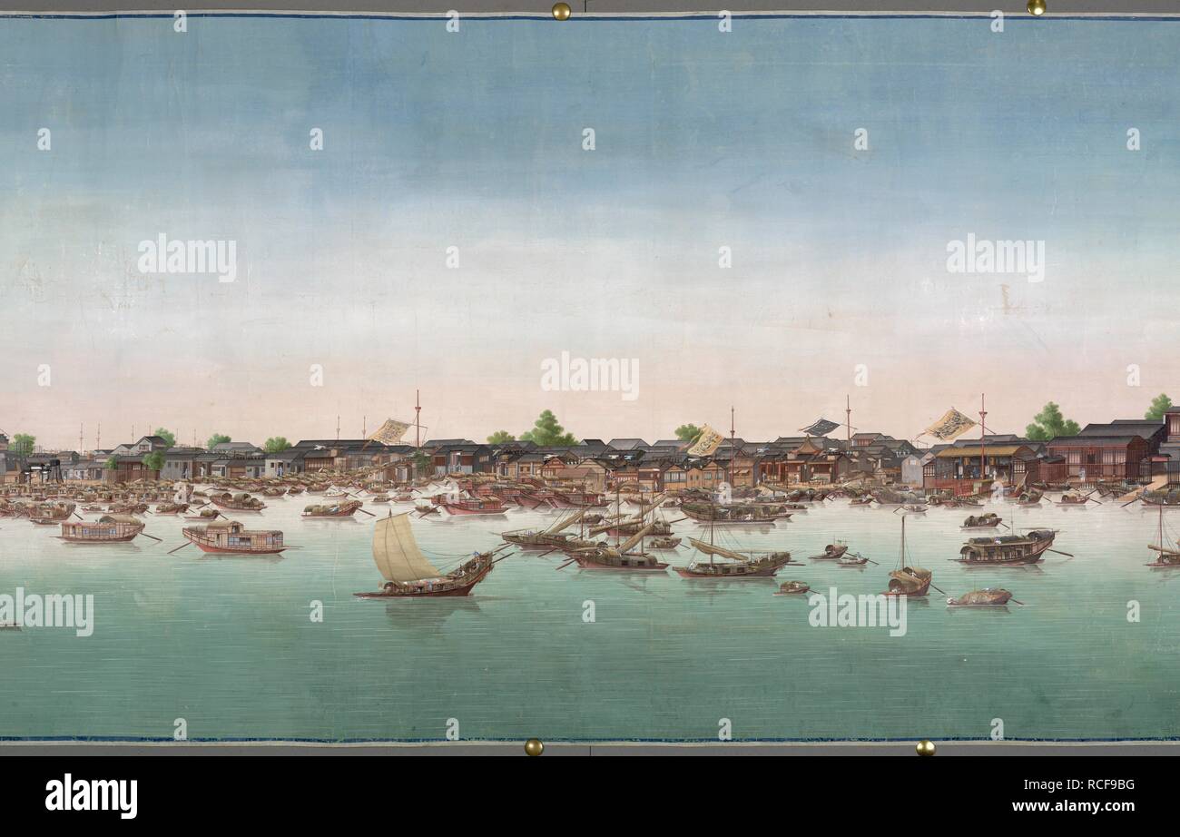 A view of Canton. A view of Canton. ca. 1760. A view of Canton, showing ...