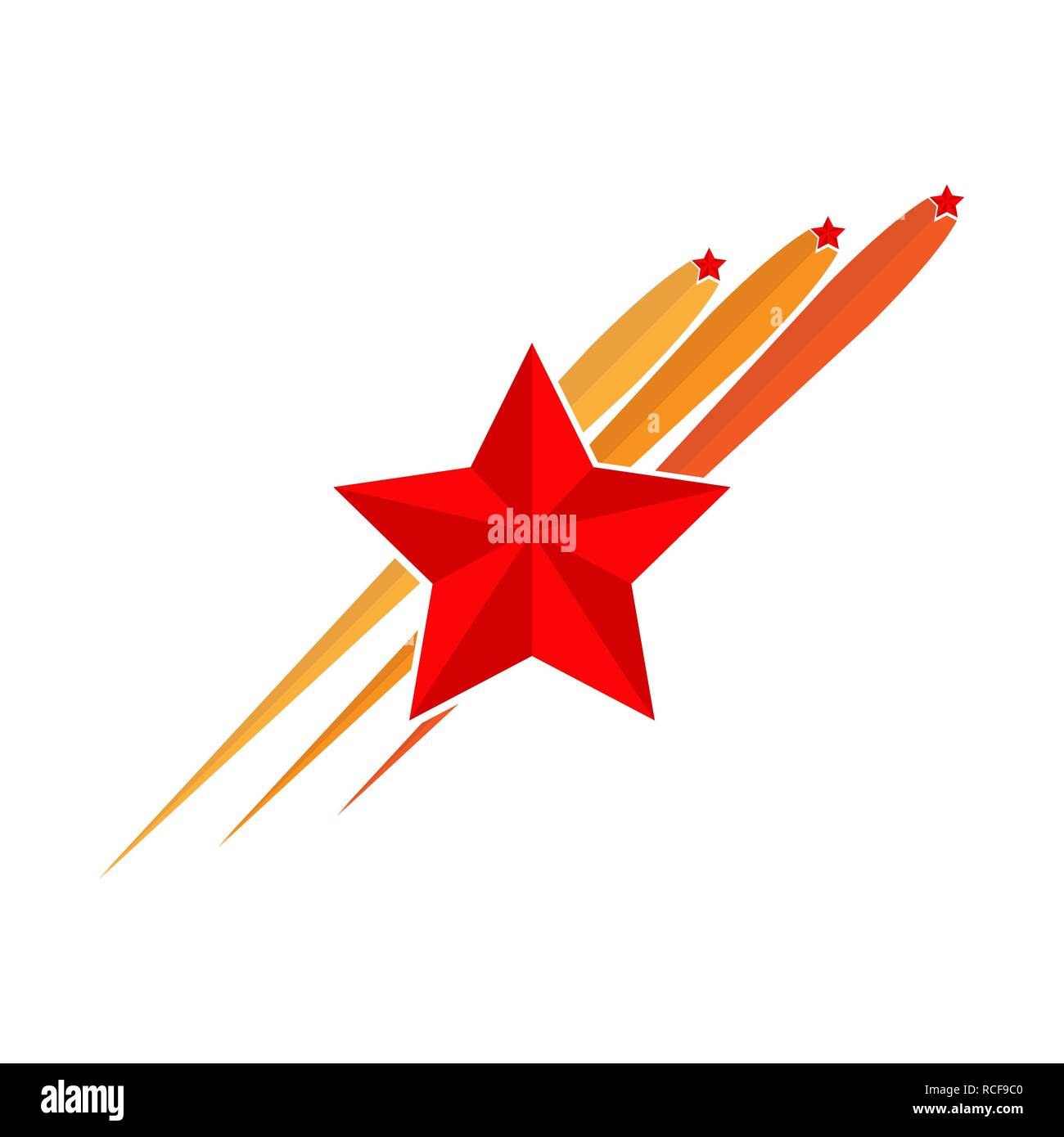 Curved star design Stock Vector Images - Alamy