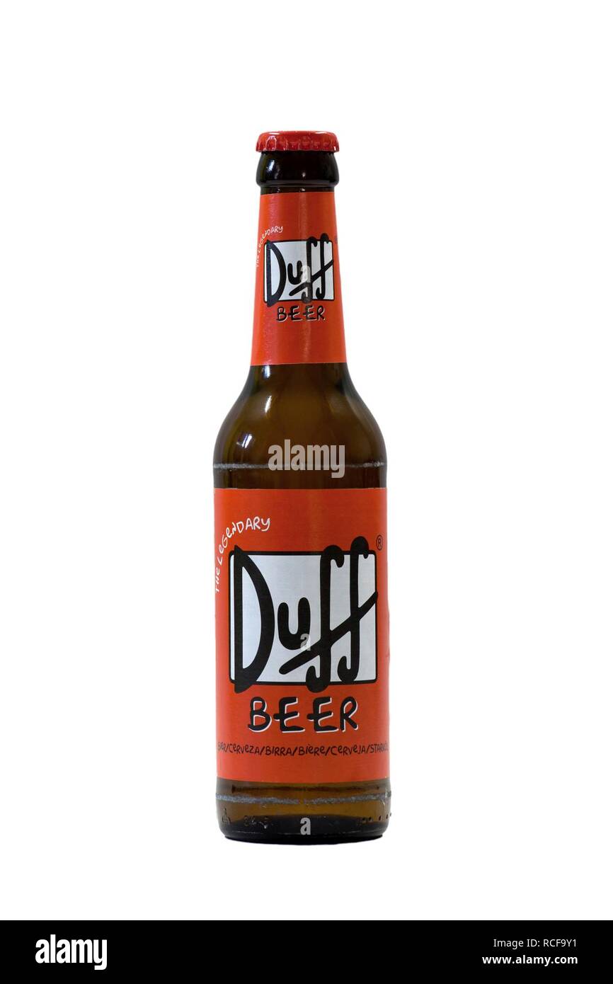Duff beer hi-res stock photography and images - Alamy