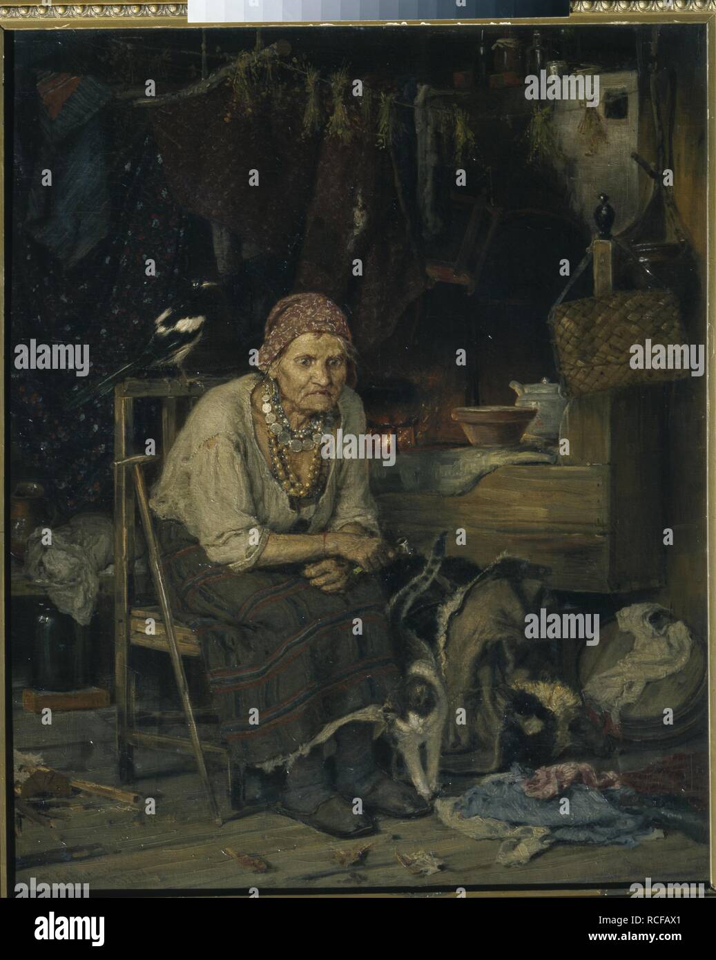 A Witch. Museum: State Tretyakov Gallery, Moscow. Author: Savitsky ...