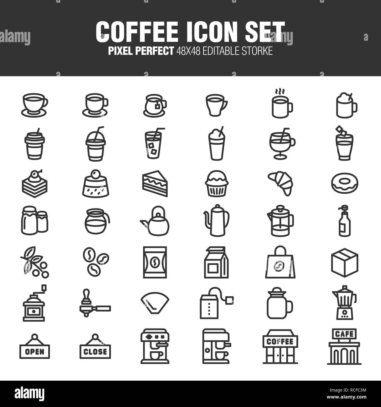 Cube donut Black and White Stock Photos & Images - Alamy