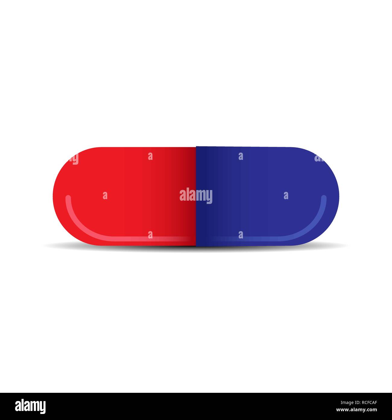 Half tablet Stock Vector Images - Alamy