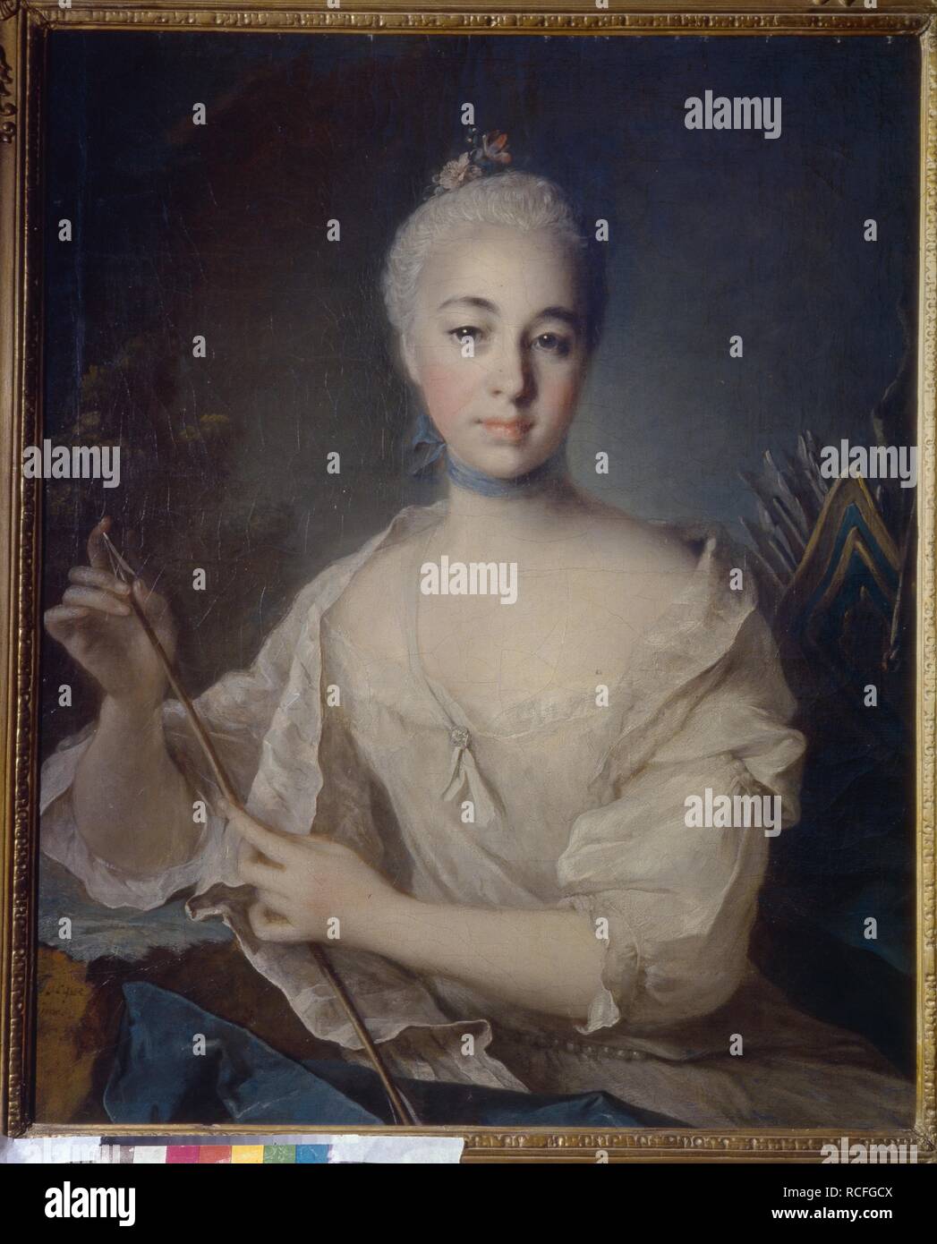 Portrait of Countess Anna Vorontsova (1743-1769). Museum: State Russian ...