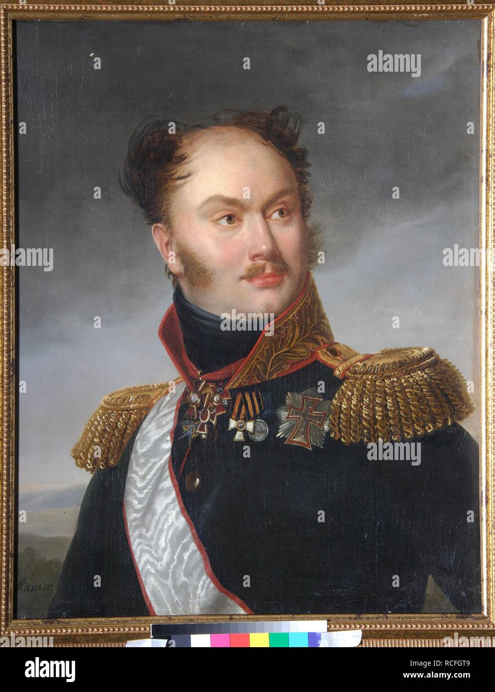 Portrait of Count Mikhail Fyodorovich Orlov (1788-1842). Museum: State ...