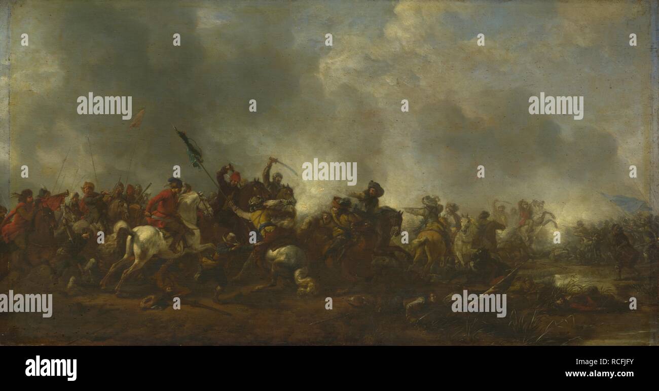 Cavalry attacking Infantry. Museum: National Gallery, London. Author ...