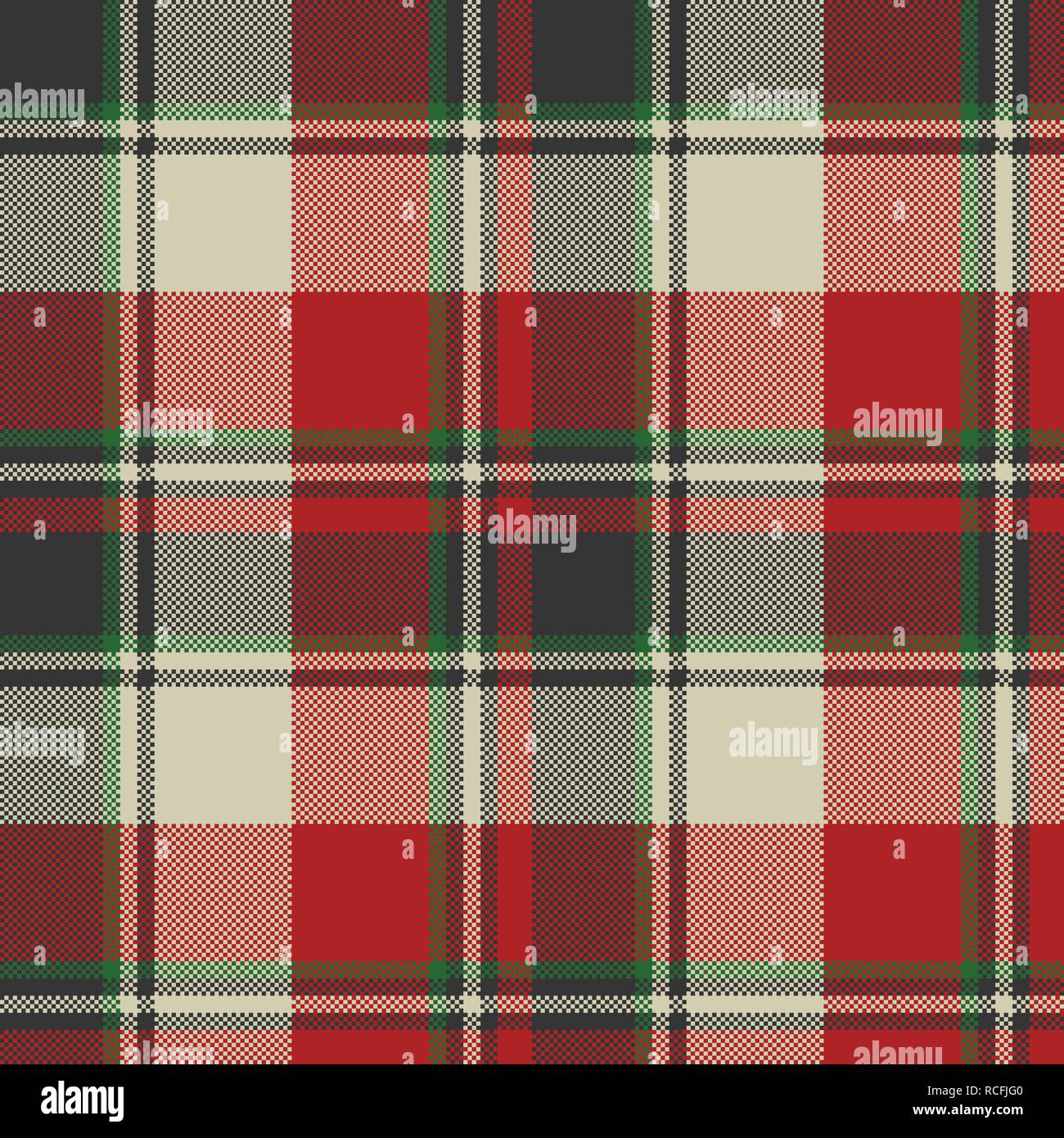 Check fabric texture pixel seamless pattern. Vector illustration Stock ... Check fabric texture pixel seamless pattern. Vector illustration Stock ...