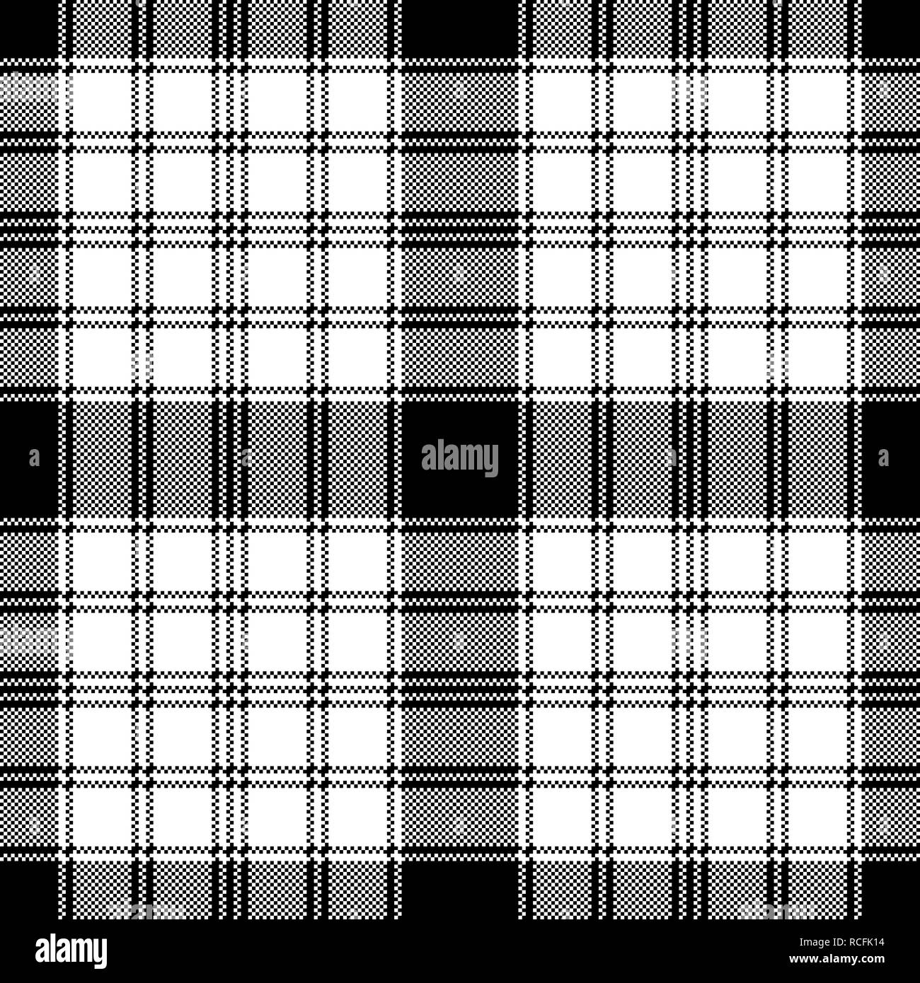 Plaids vector vectors Black and White Stock Photos & Images - Alamy