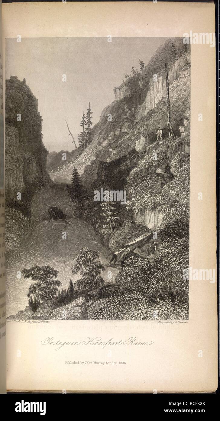 Narrative of the arctic land expedition to the mou hi-res stock ...