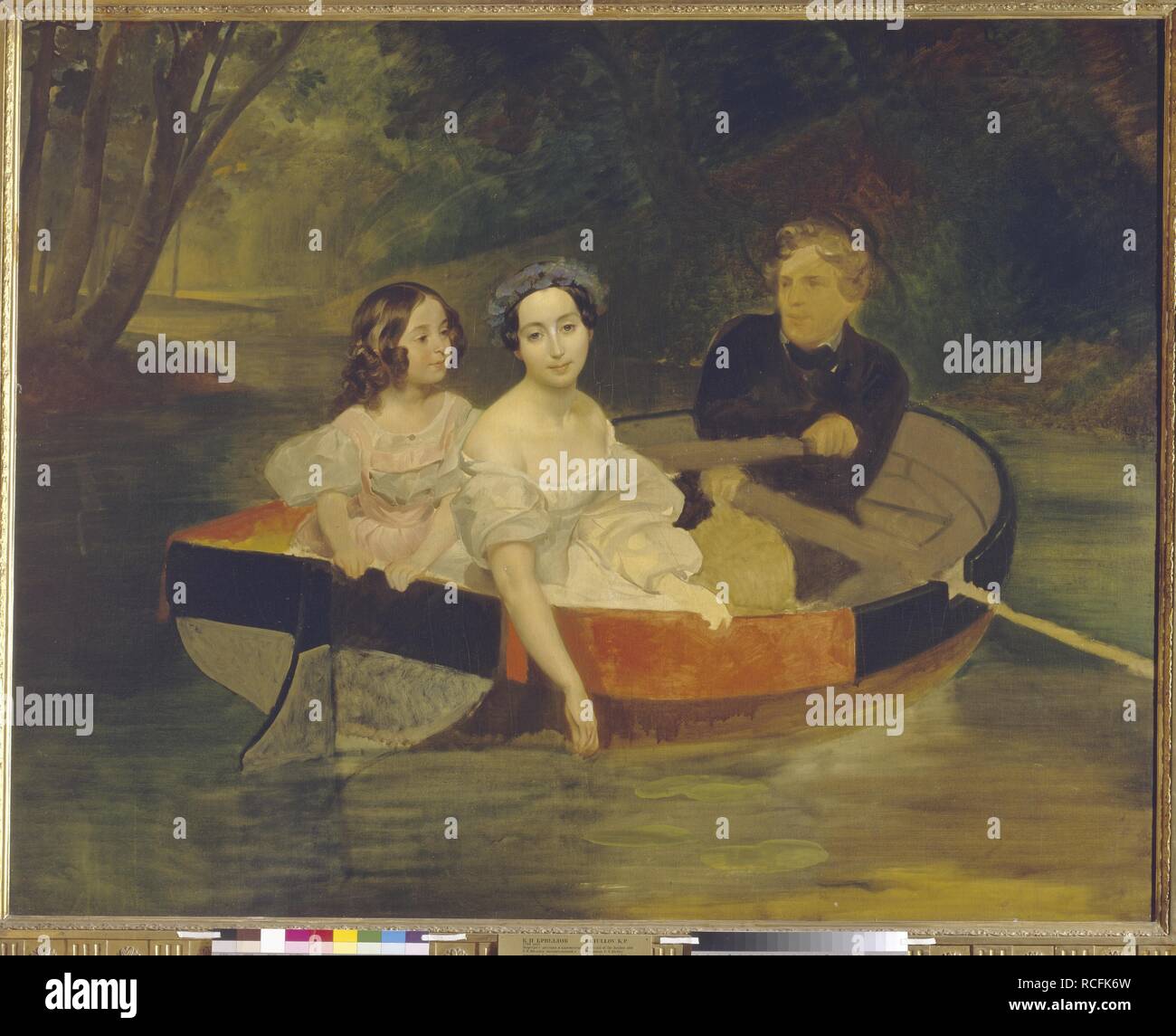 Self-portrait with Baroness Yekaterina Meller-Zakomelskaya and her ...