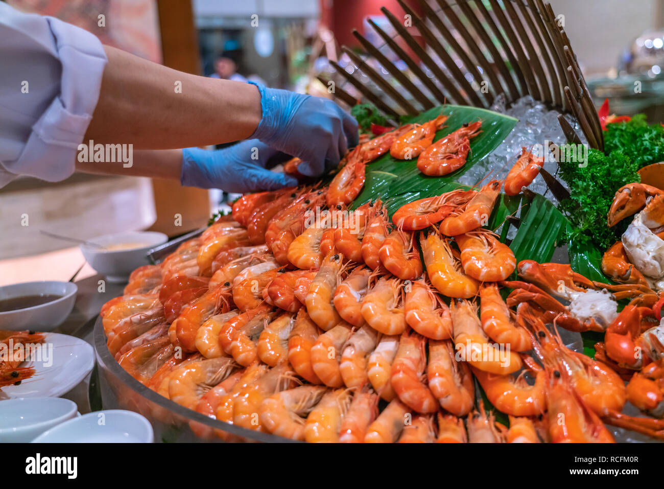 Shrimp tower hi-res stock photography and images - Alamy
