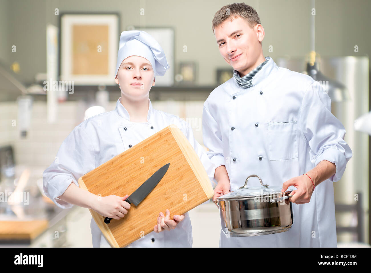 Professional cooks hi-res stock photography and images - Alamy