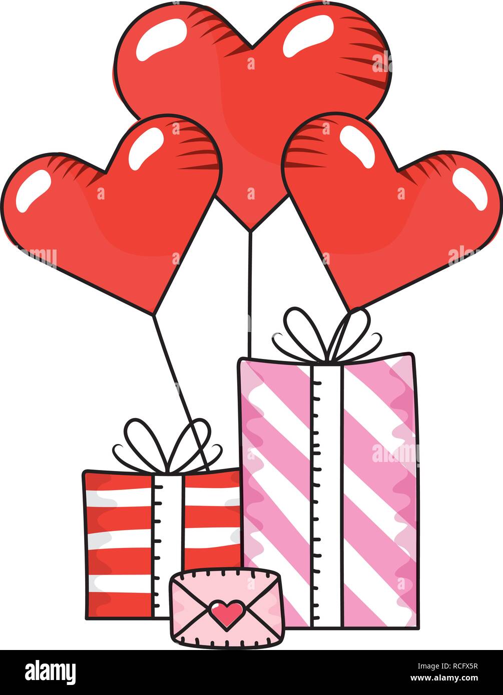Valentines cartoon Stock Vector Images - Alamy