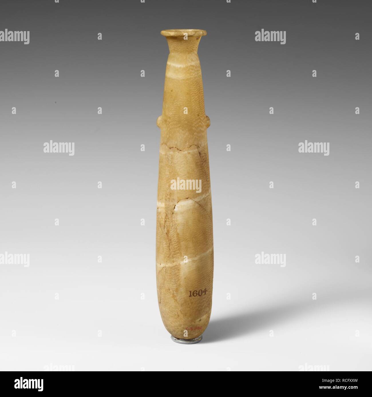 Alabaster alabastron (perfume vase Stock Photo - Alamy