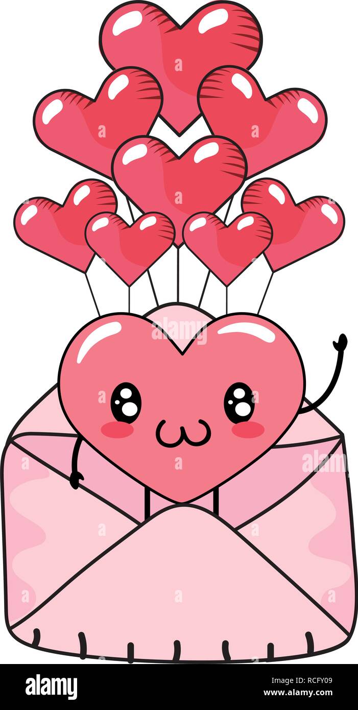 love heart cartoon Stock Vector Image & Art - Alamy