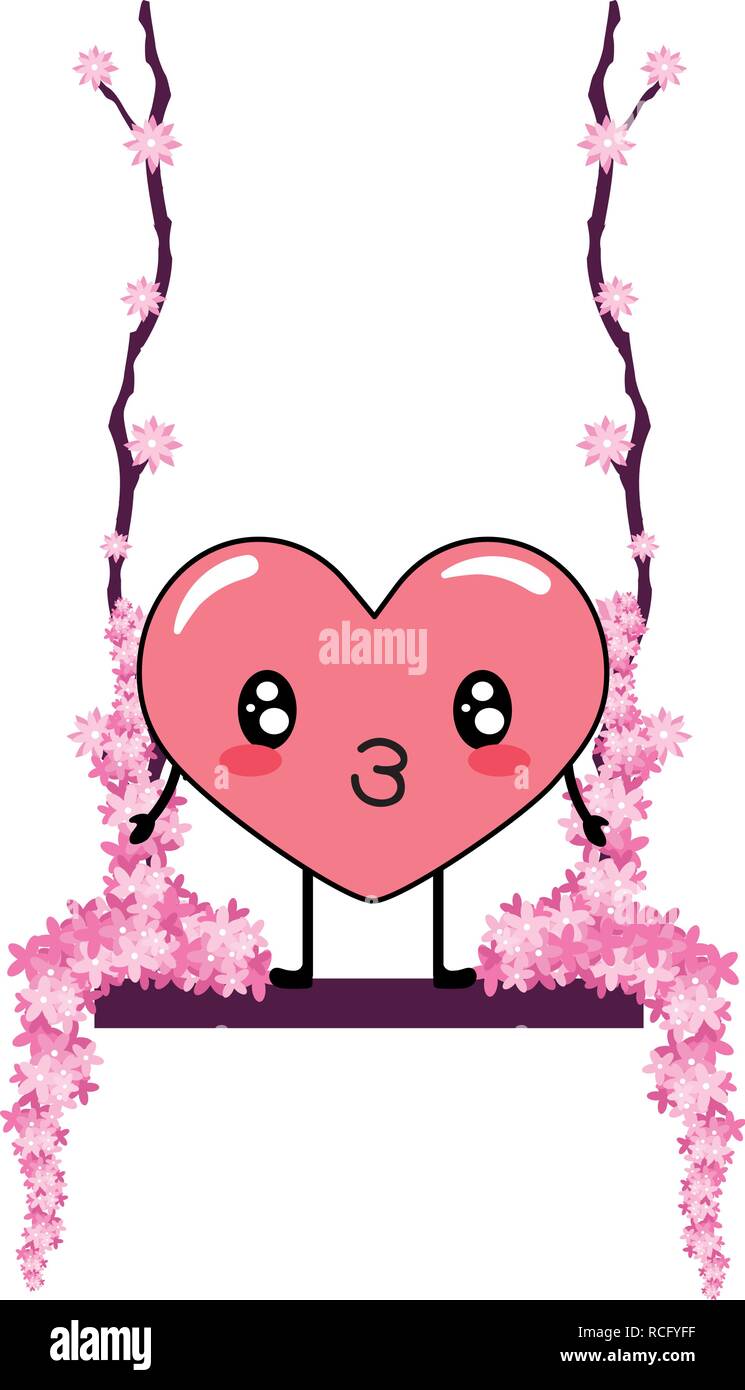 love heart cartoon Stock Vector Image & Art - Alamy