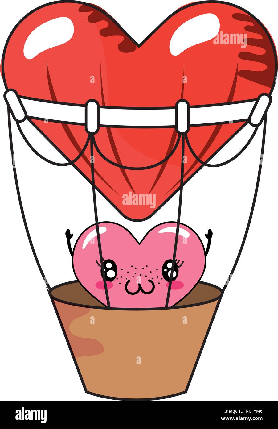 love heart cartoon Stock Vector Image & Art - Alamy