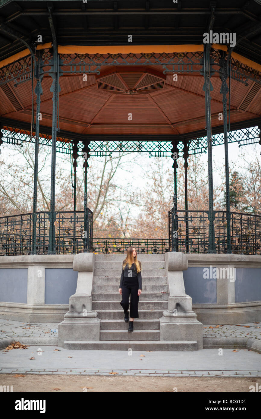 Going down the stairs hi-res stock photography and images - Alamy