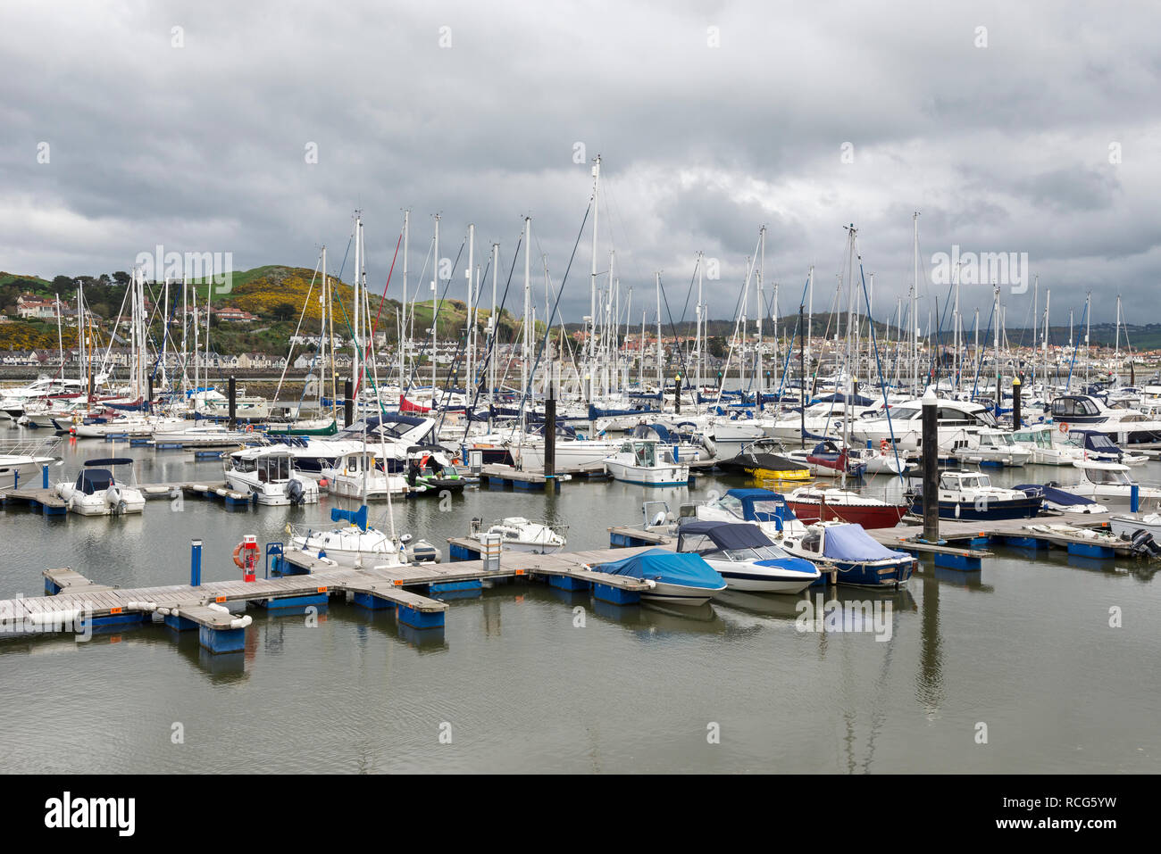 Conwy marina hi-res stock photography and images - Alamy