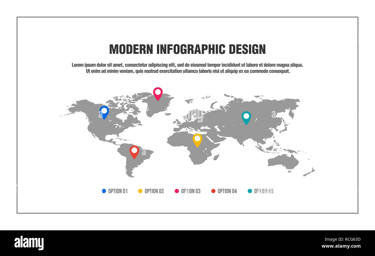 Number business infographic elements Cut Out Stock Images & Pictures ...