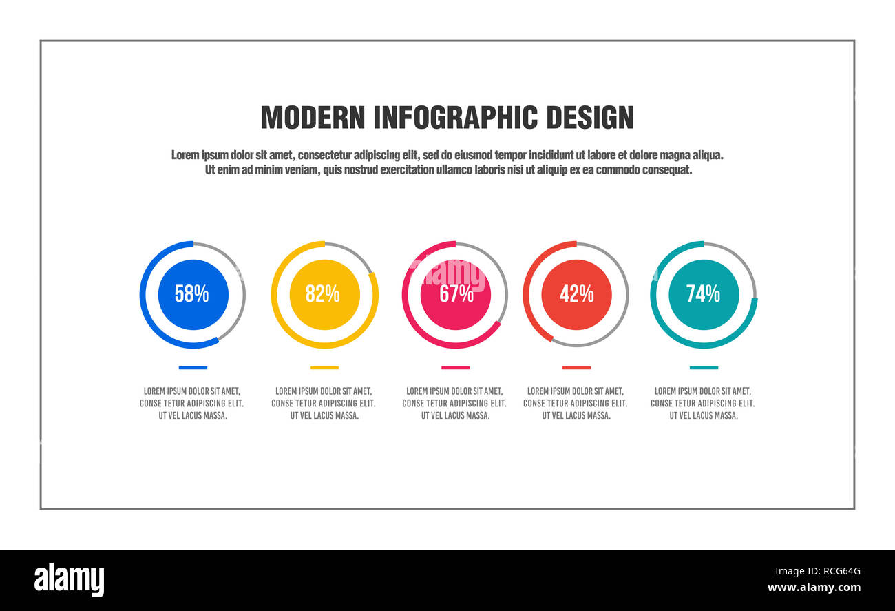 Modern infographics element infographic hi-res stock photography and ...
