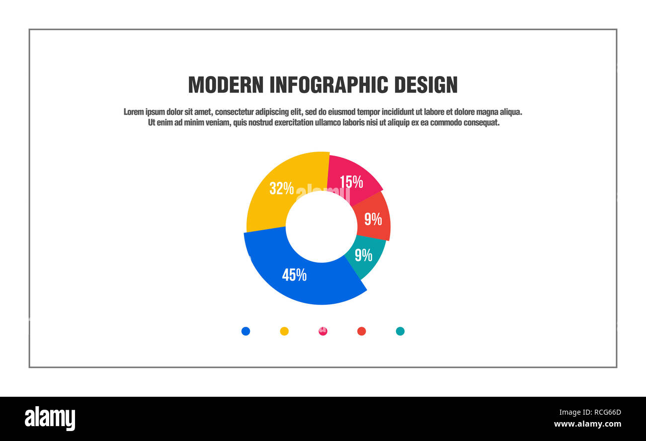 Number business infographic elements Cut Out Stock Images & Pictures ...