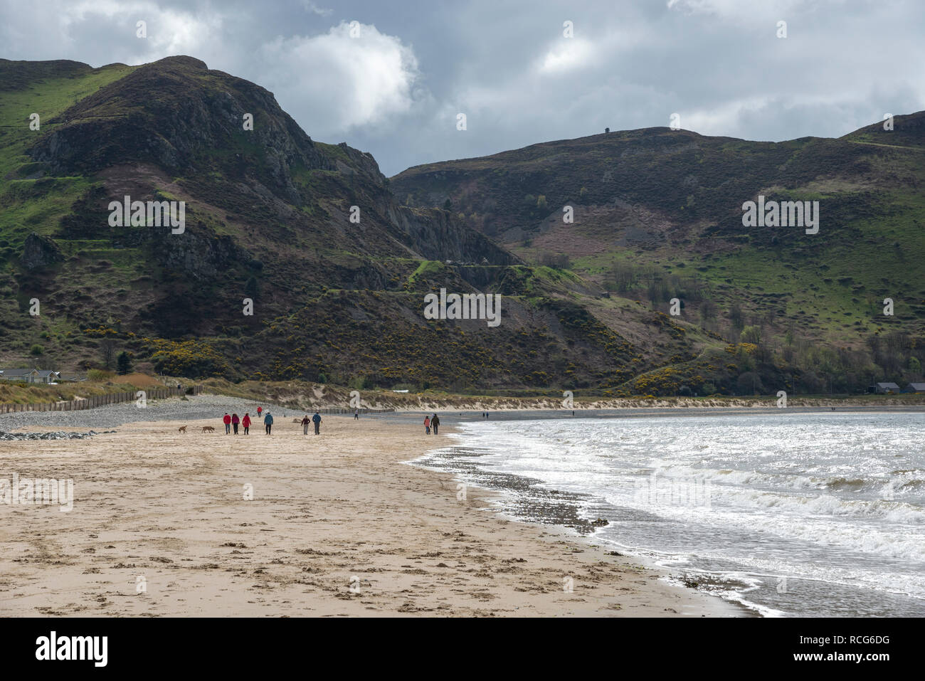 Morfa beach conwy wales hi-res stock photography and images - Alamy