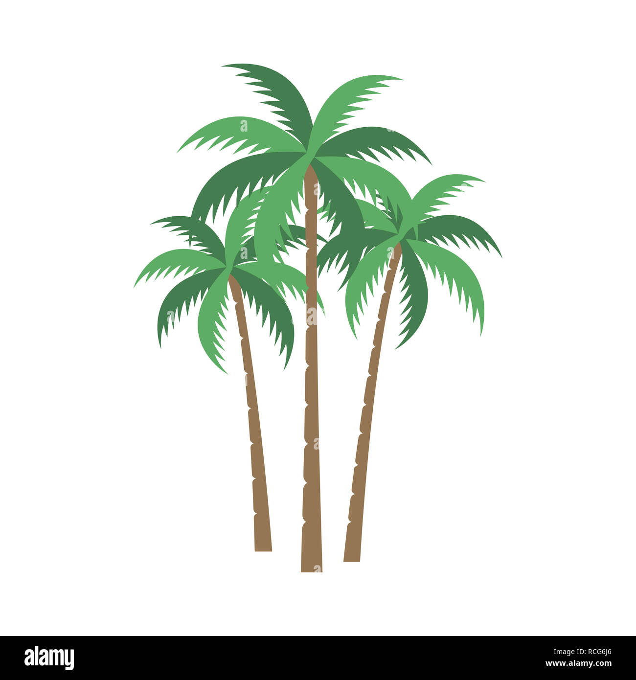 palm tree vector design Stock Photo - Alamy
