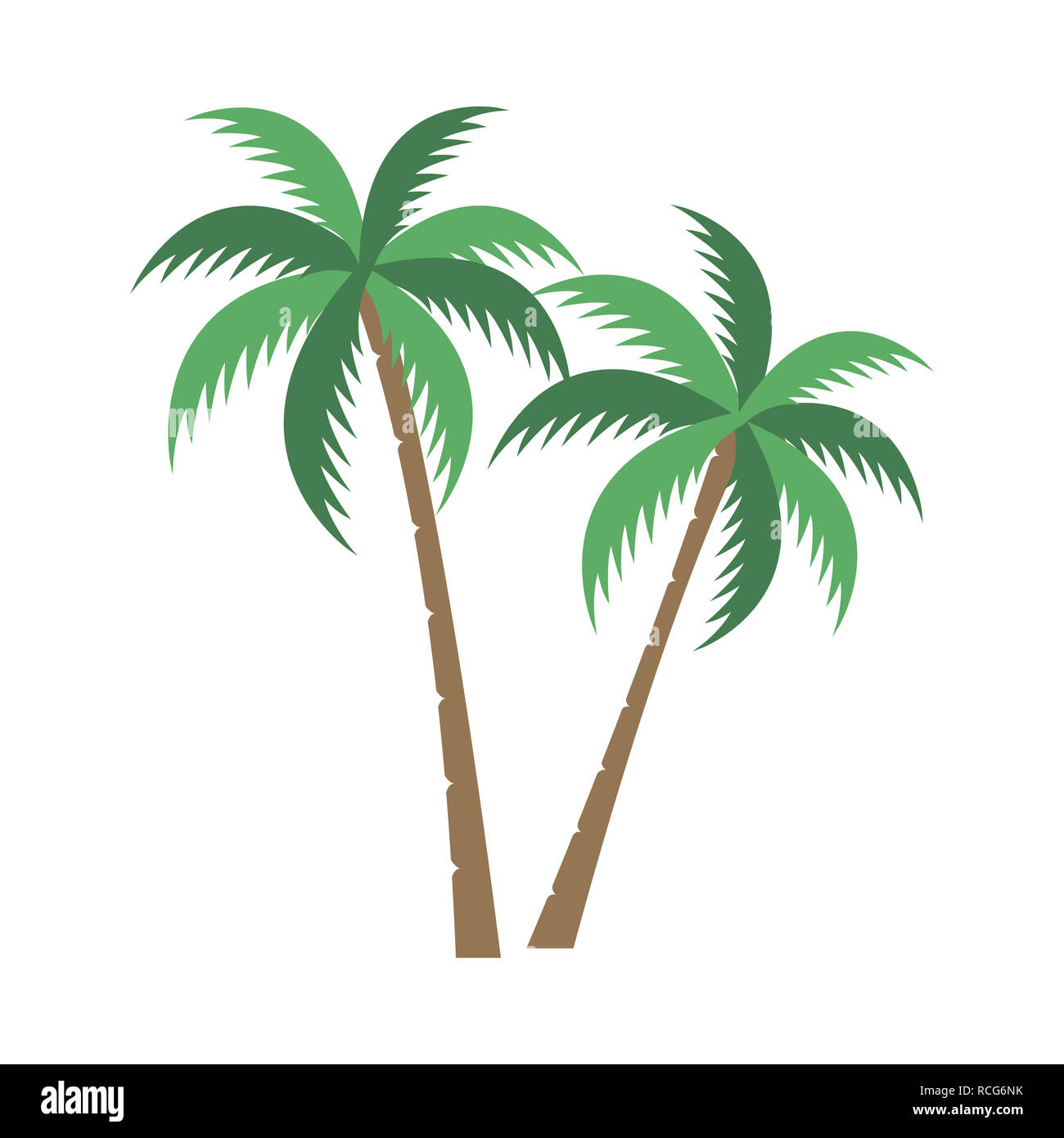 palm tree vector design Stock Photo - Alamy