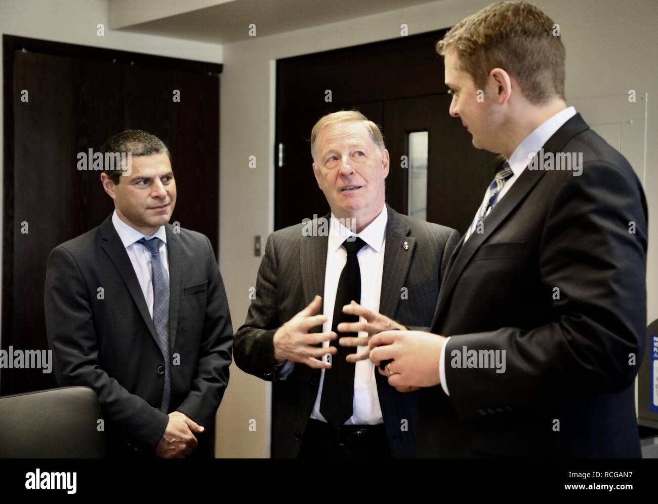Alain Rayes, Marc Demers and Andrew Scheer - 2018 (42358269102 Stock ...