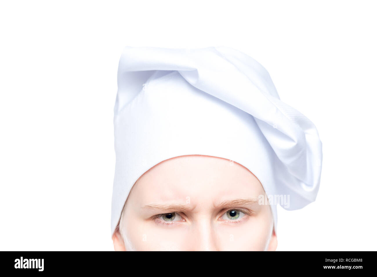 Stern face woman hi-res stock photography and images - Alamy