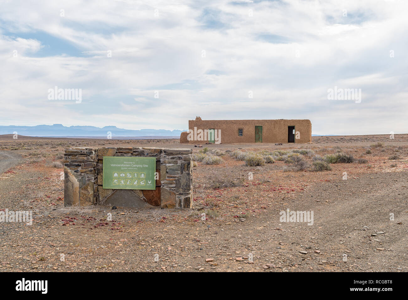 TANKWA KAROO NATIONAL PARK, SOUTH AFRICA, AUGUST 30, 2018: The ...
