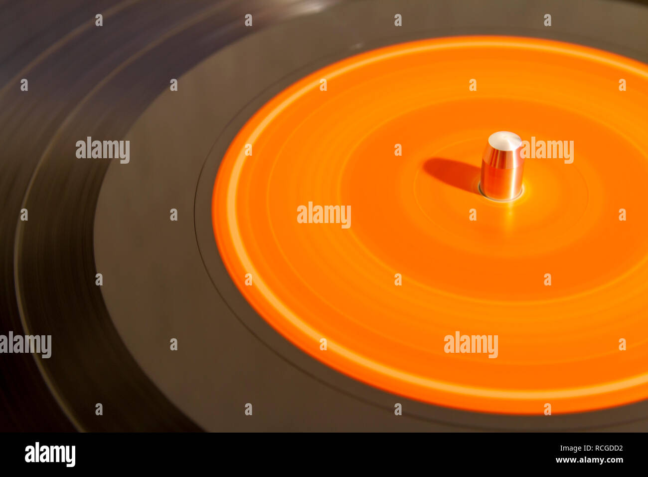 Minimalist colorful abstract lp vinyl record blurred isolated Stock ...