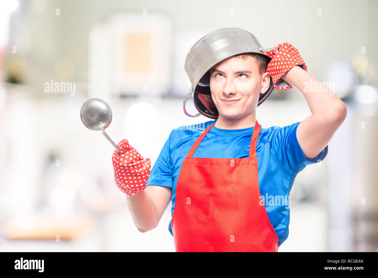 Young man pan head hi-res stock photography and images - Alamy