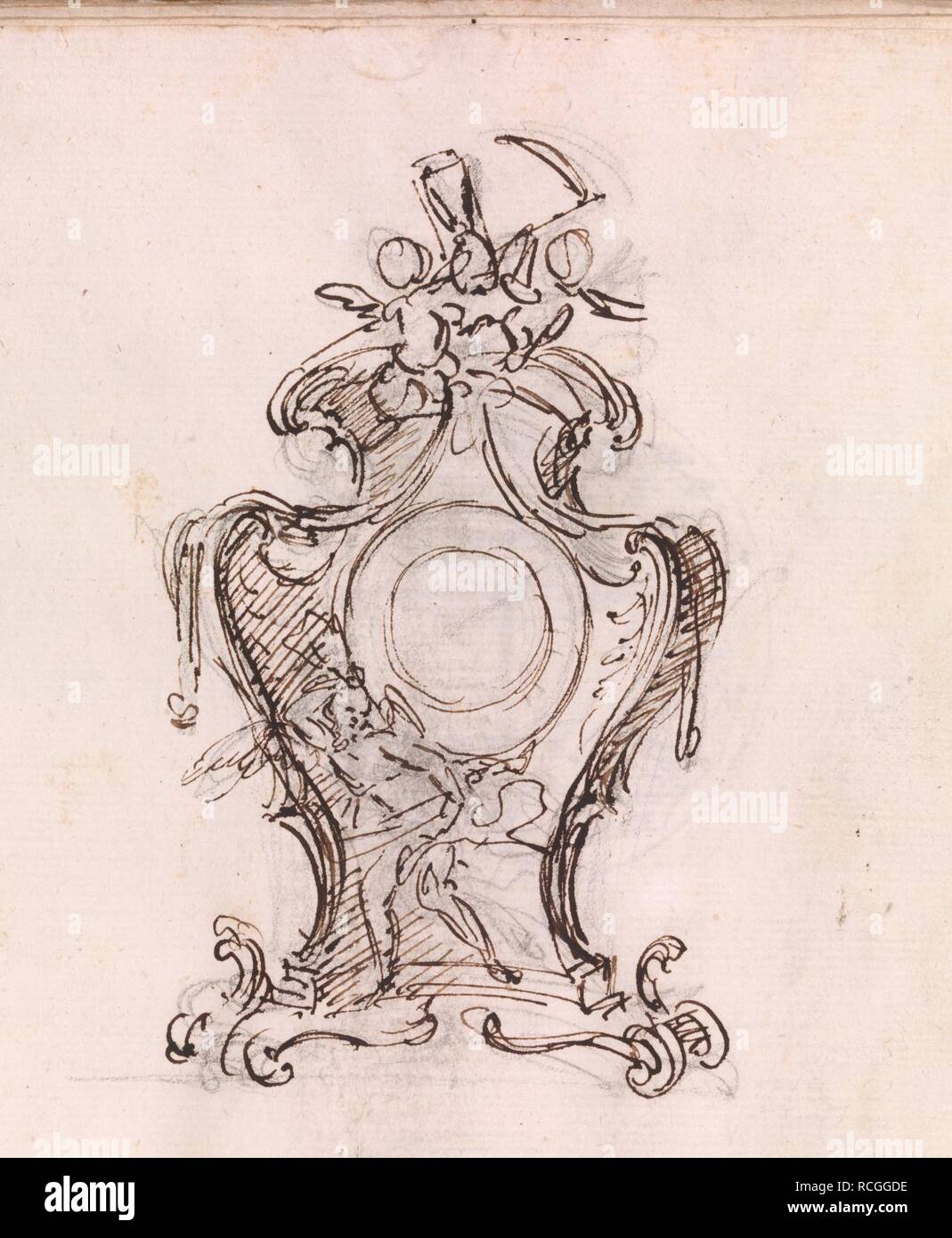 Album of Drawings Stock Photo - Alamy