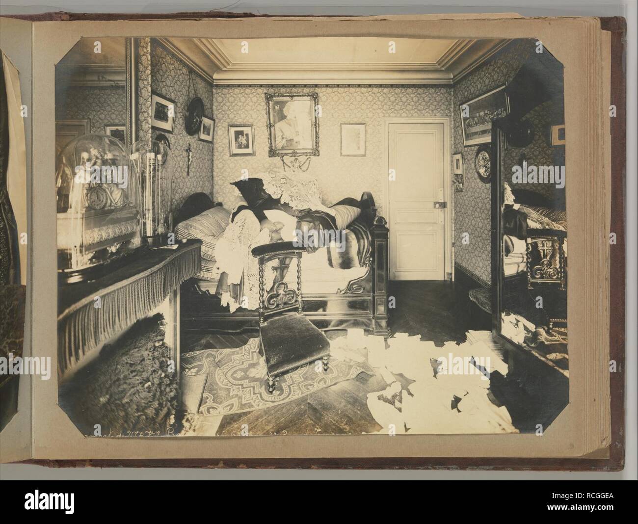 Album of Paris Crime Scenes - Attributed to Alphonse Bertillon ...