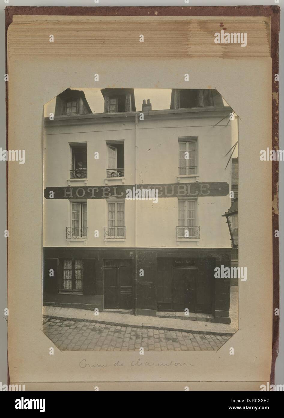 Album of Paris Crime Scenes - Attributed to Alphonse Bertillon ...