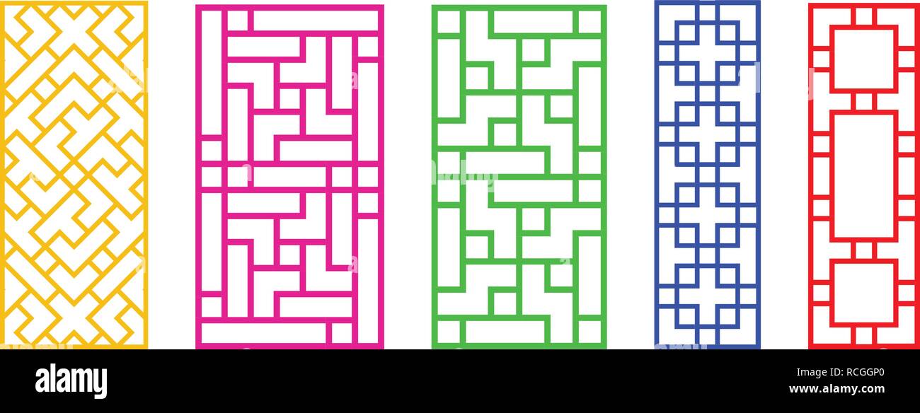 Chinese Style Window Frame Stock Photos & Chinese Style Window Frame ...