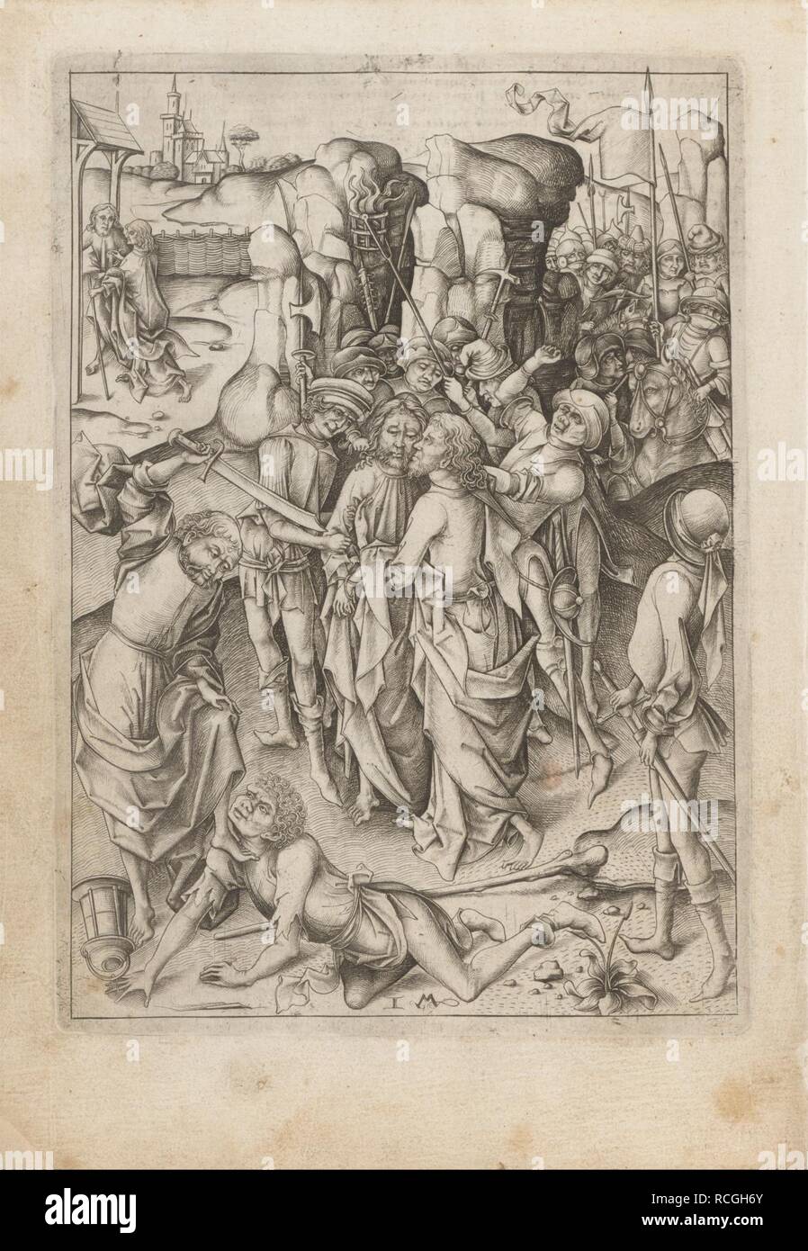Album with Twelve Engravings of The Passion, a Woodcut of Christ as the ...