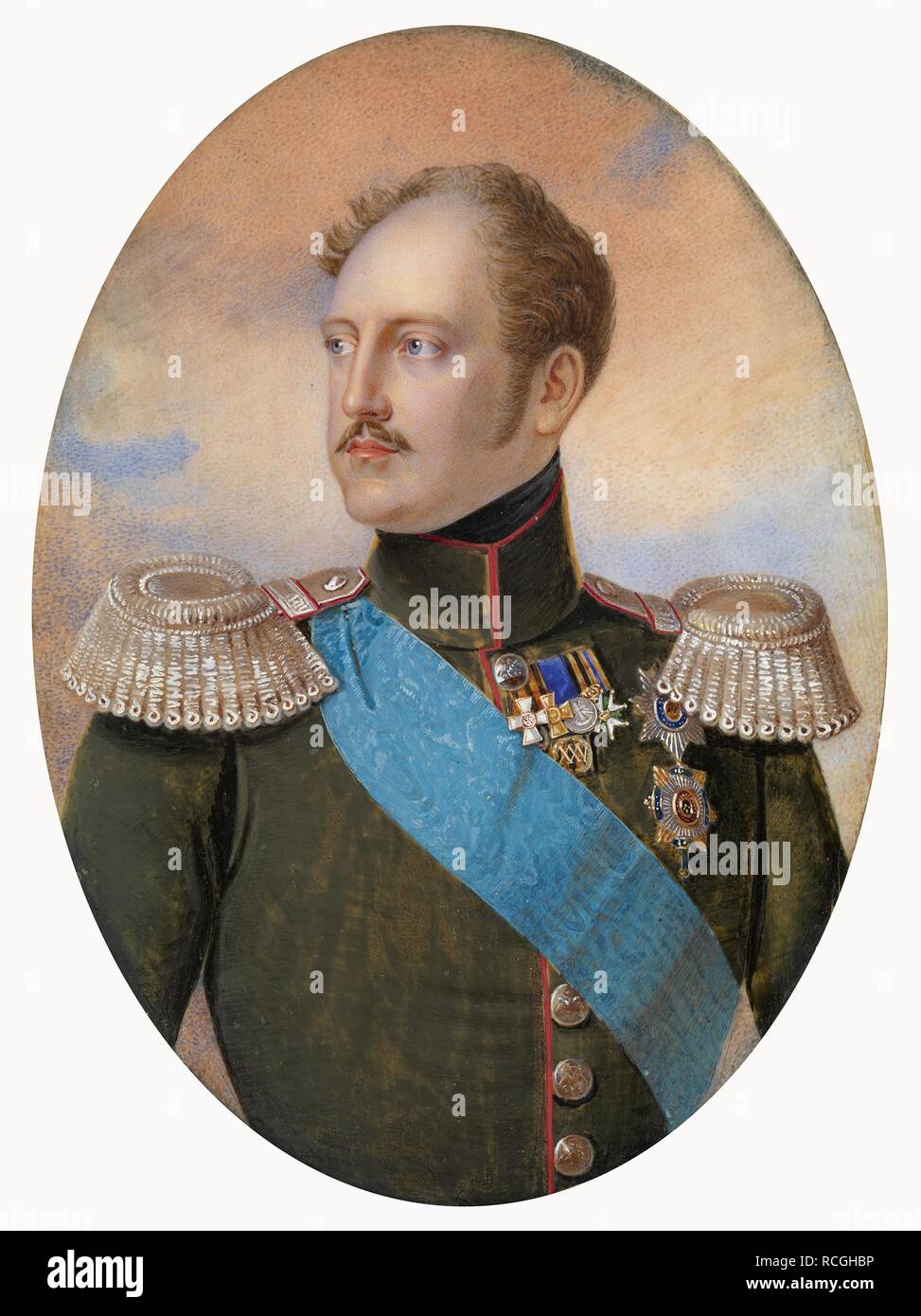 Portrait of Emperor Nicholas I (1796-1855). Museum: PRIVATE COLLECTION ...