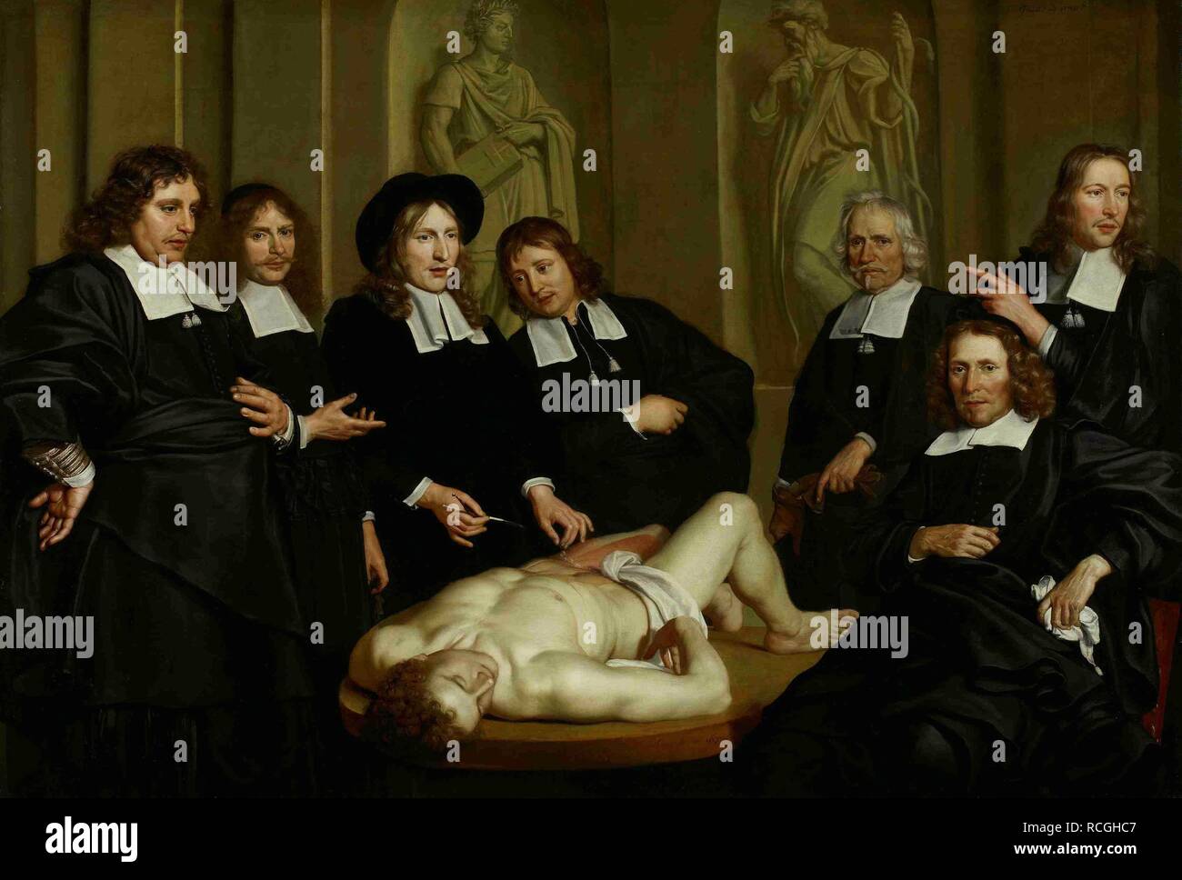 The Anatomy Lesson of Dr. Frederik Ruysch. Museum: Amsterdam Museum ...