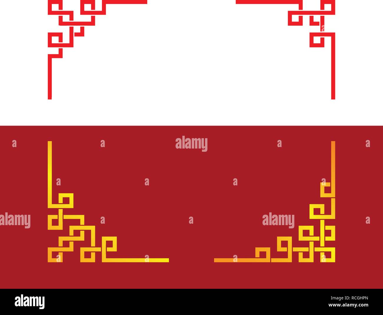 Isolated chinese traditional border frame hi-res stock photography and ...