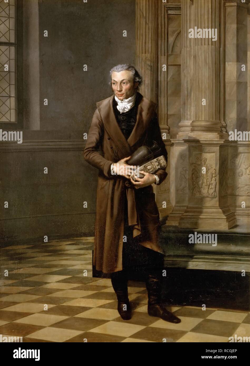 Portrait of the archaeologist Alexandre Lenoir (1761-1839). Museum ...