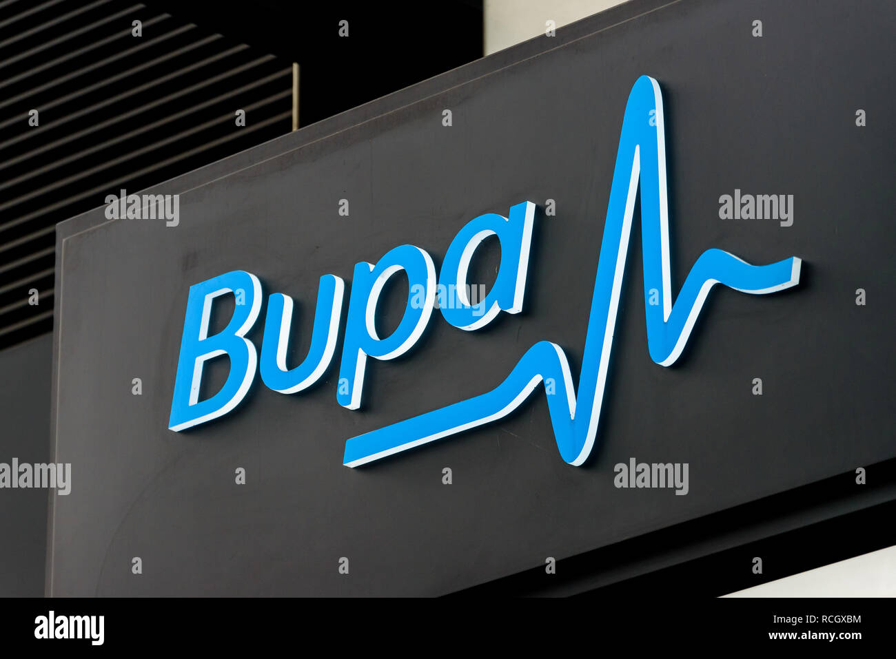 BUPA health center in Canary Wharf, London. Bupa is one of the UK's ...