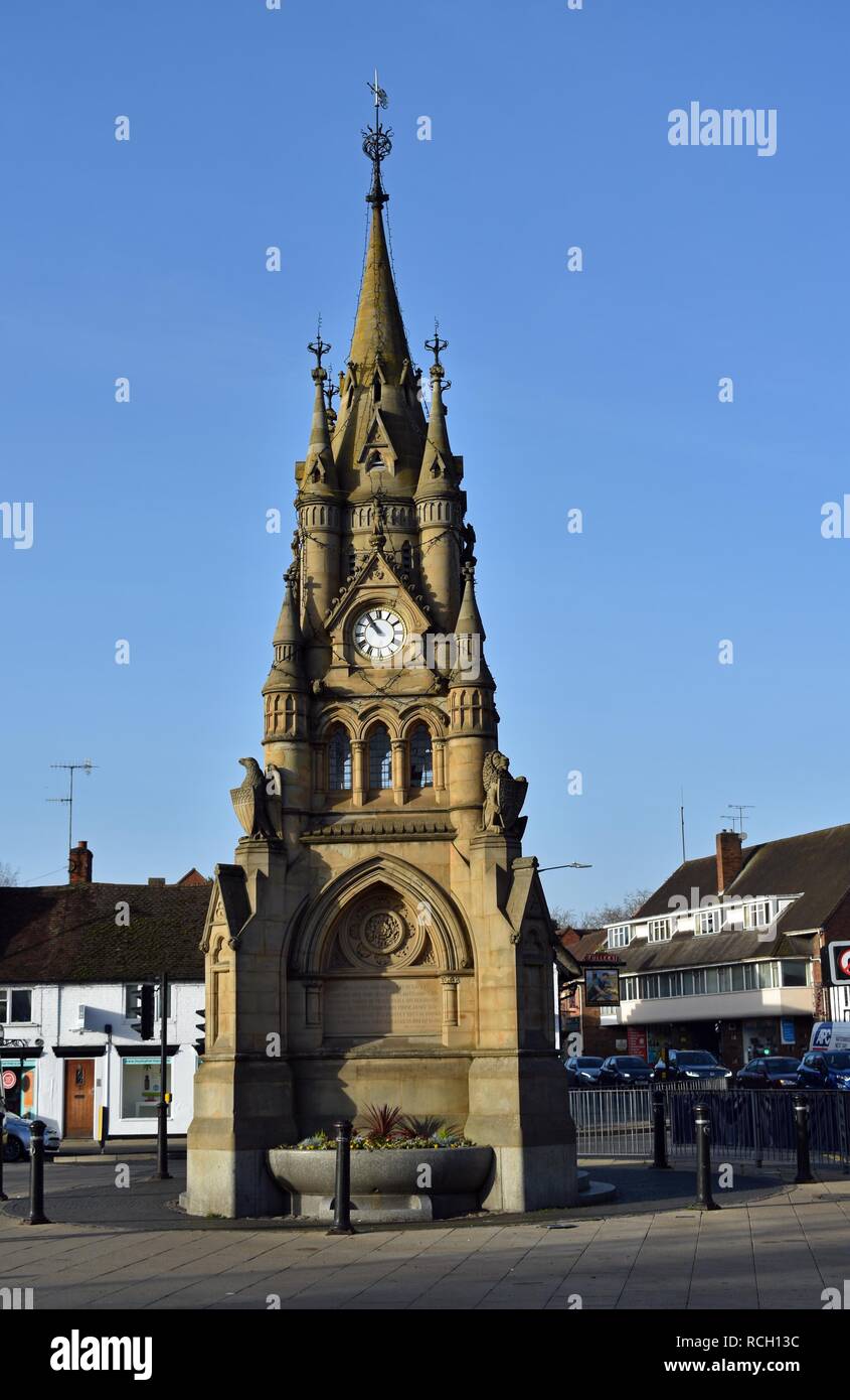 George W Childs, Monument, Rother Street, Stratford Upon Avon ...