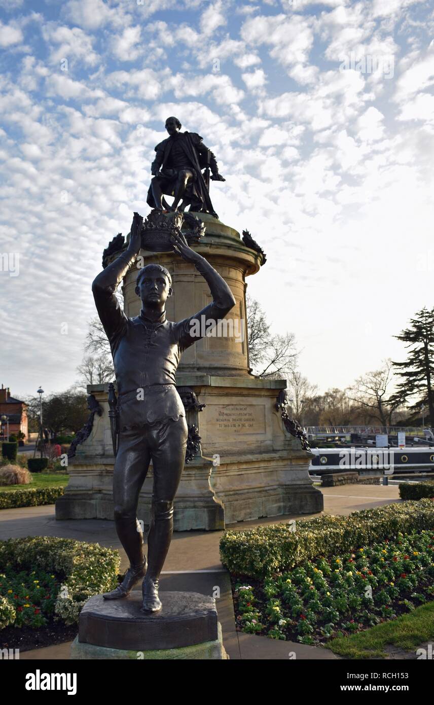 Prince hal statue stratford on avon hi-res stock photography and images ...