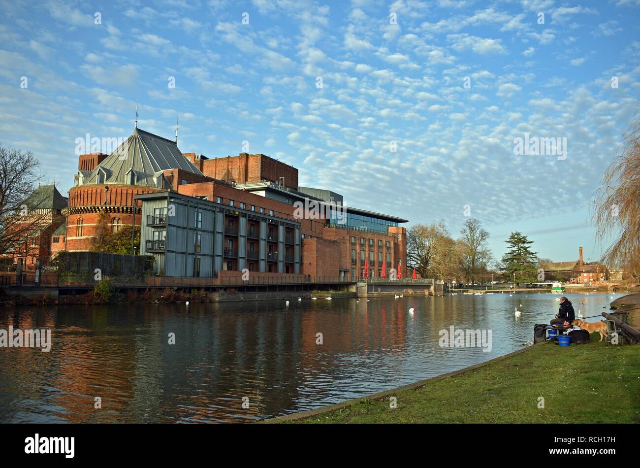Royal Shakespeare Company, RSC, Theatre & River, Stratford Upon Avon ...