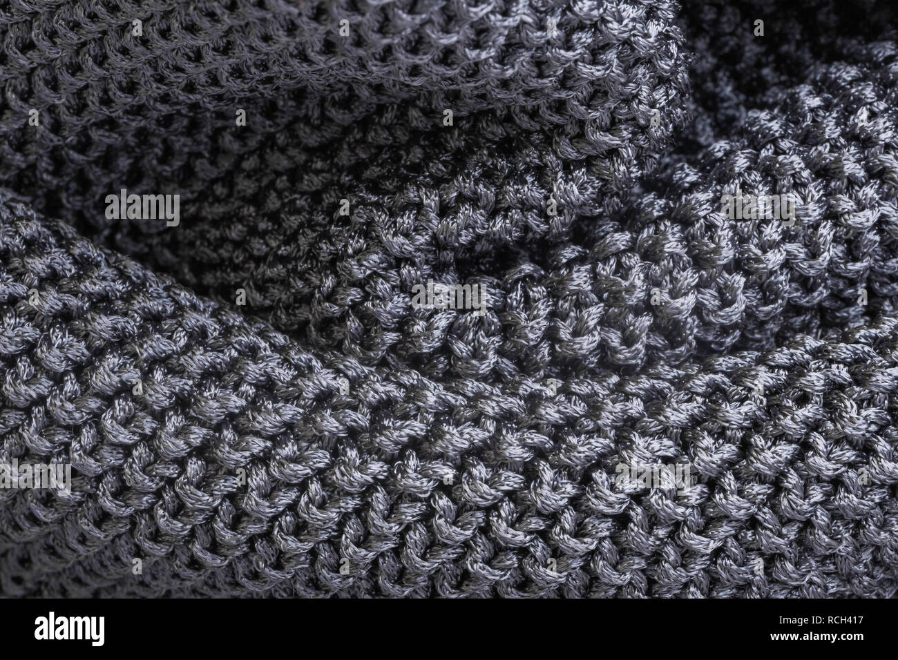 Forms of gray fabric texture Stock Photo - Alamy